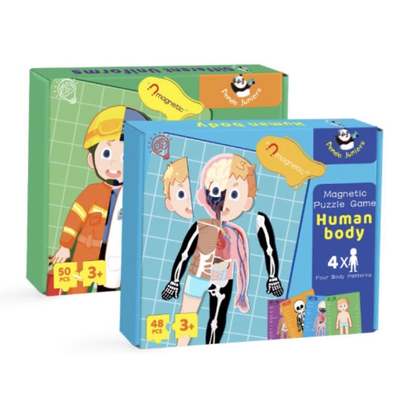 Magnetic Puzzle : Human Body / Different Uniforms | Shopee Singapore