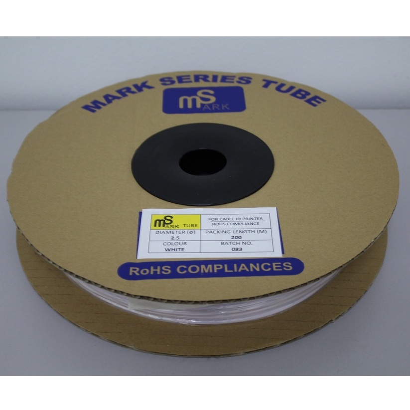 Mark Series PVC Tube (Hot Maker Tube ID2.5mm x 200m White ) MS2520 ...