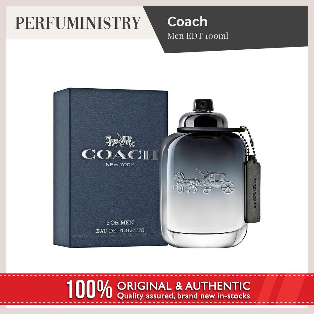🇸🇬 [perfuministry] COACH MAN EDT FOR MEN (TESTER / PERFUME / FRAGRANCE ...