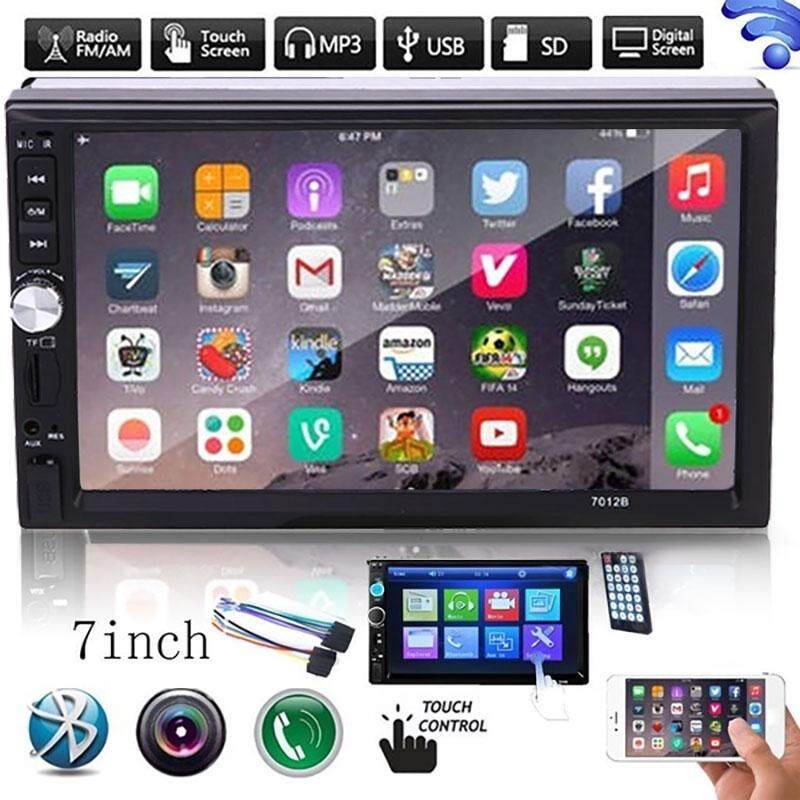 Hot Spot 7012b 2 Din Car Radio Bluetooth 7 Inch Touch Screen Stereo