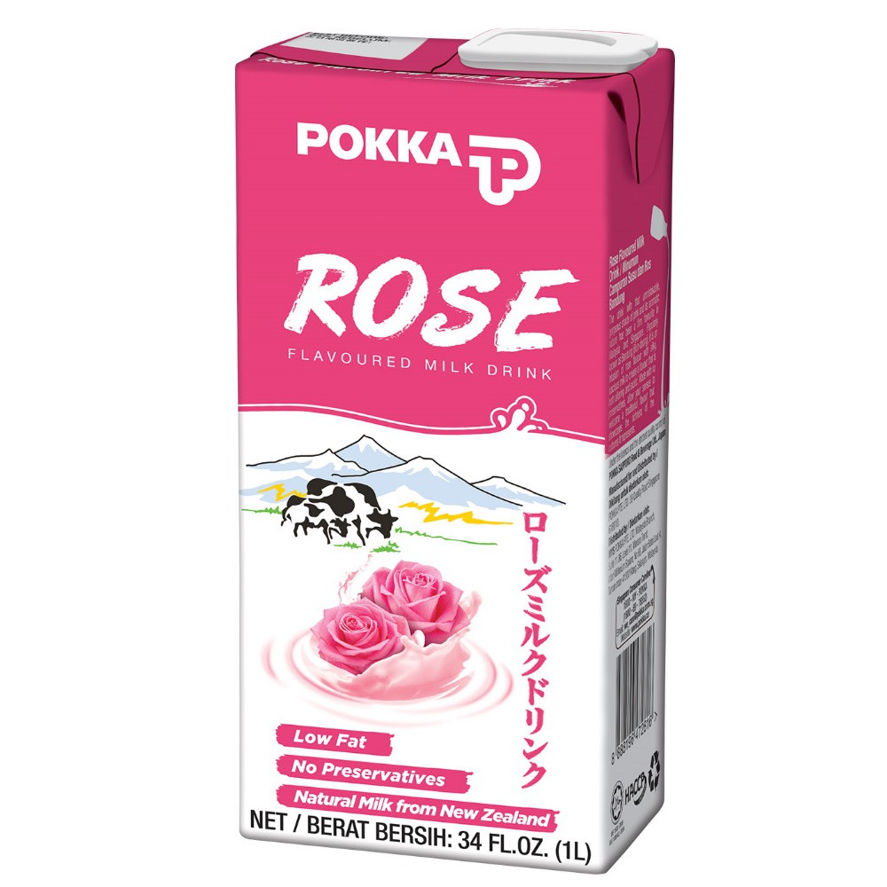 Pokka Rose Milk (Bandung Milk) 1 Liter | Shopee Singapore