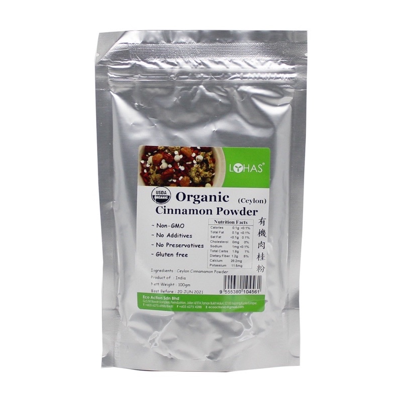 Lohas Cinnamon Powder 100g 有机肉桂粉 | Shopee Singapore