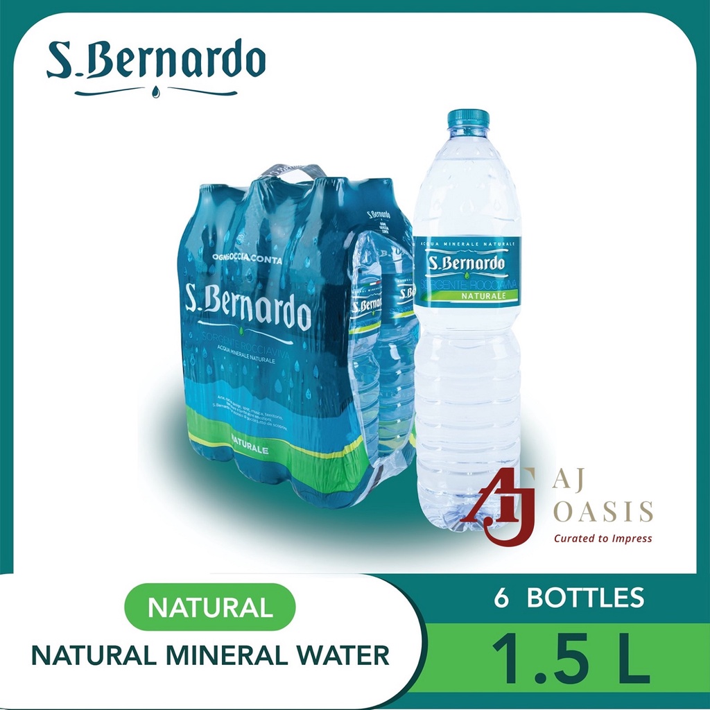 San Bernardo Natural Mineral Water, 6x1.5L | Shopee Singapore