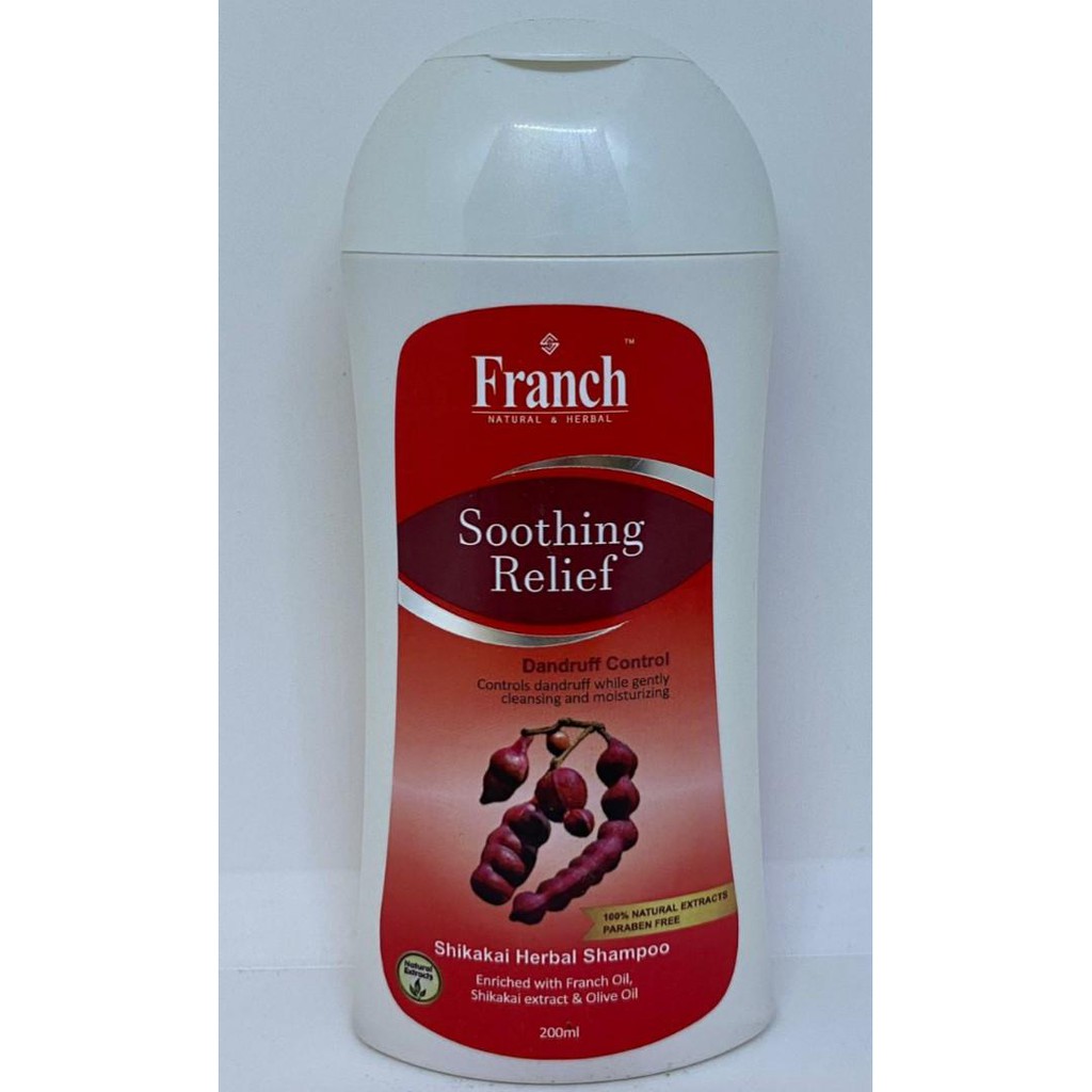 Franch Soothing Relief Dandruff Control Shampoo (200 ml) | Shopee Singapore