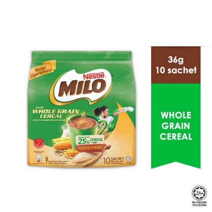 Milo cereal malaysia cereal (10 Sachets x 36 Grams) | Shopee Singapore
