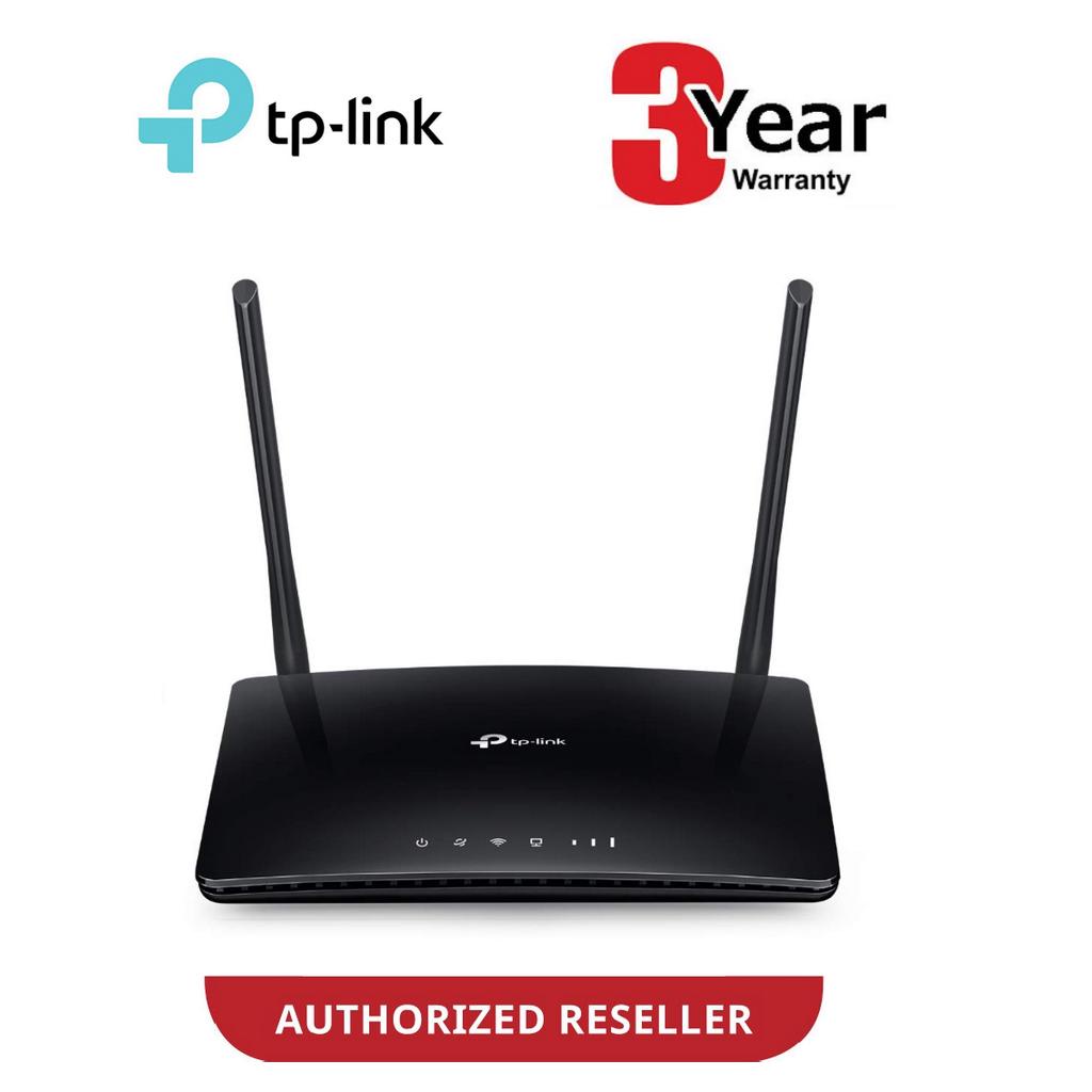 TP-Link TL-MR6400 MR6400 300Mbps Wireless N 4G LTE Router | Shopee ...