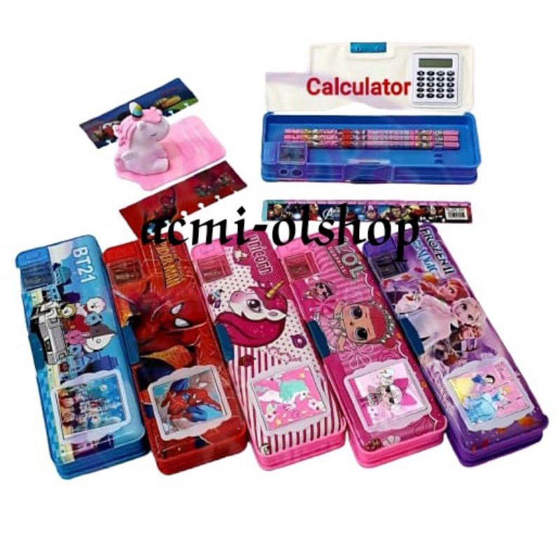 Calculator Pencil Box/Character Pencil Box/Children's Pencil Box/3D ...