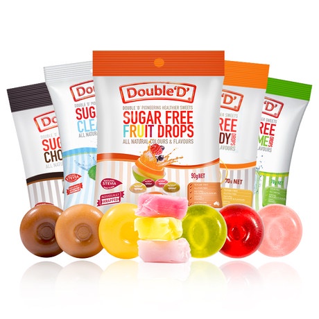 Double D Sugar Free Candy -Assorted Flavours (70g-90g) | Shopee Singapore