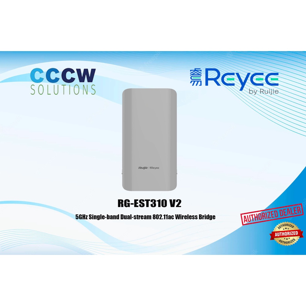 RUIJIE-REYEE RG-EST310 V2 5GHz Single-band Dual-stream 802.11ac ...