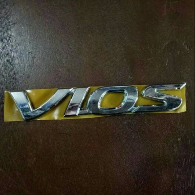 VIOS Original Chrome Logo Emblem (New VIOS) | Shopee Singapore