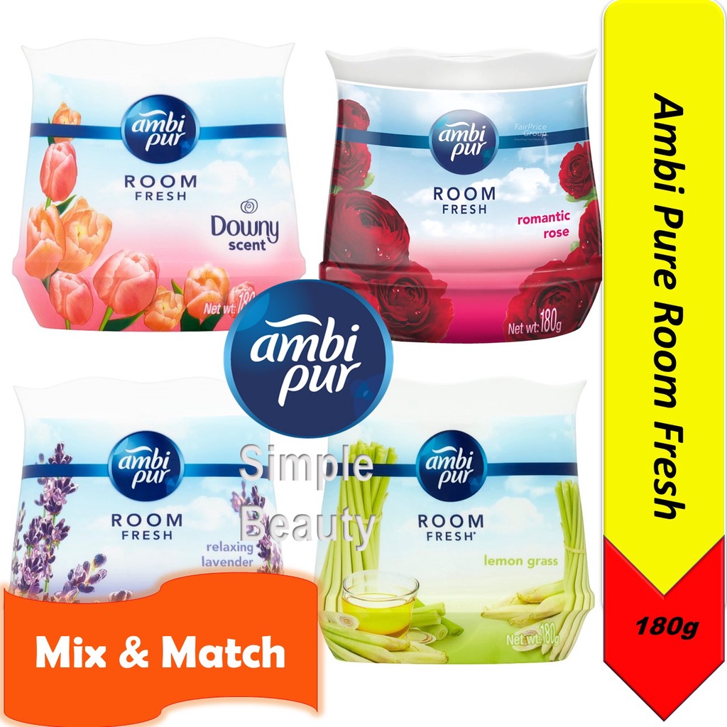 Ambi Pur Air Freshener Room Fresh, 180g[Min] | Shopee Singapore
