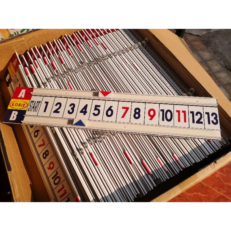 Scoreboard Petanque Label Sport Scorecard Bit | Shopee Singapore