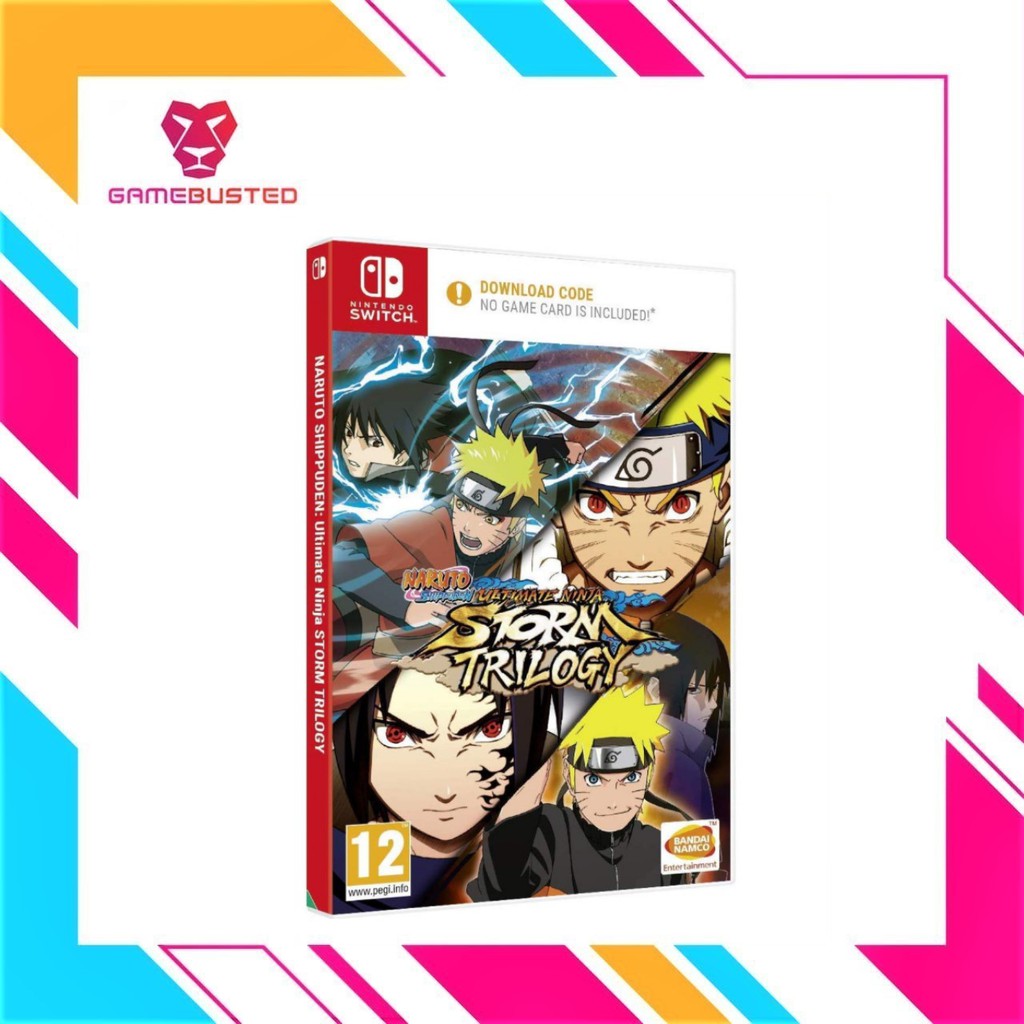 Nintendo Switch Naruto Shippuden Ultimate Ninja Storm Trilogy (Download ...