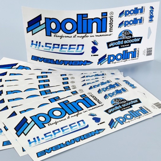 Polini Sticker Set (Genuine Polini Stickers) | Shopee Singapore