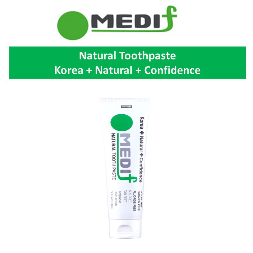 Medif Natural Toothpaste from Korea 130g | Shopee Singapore