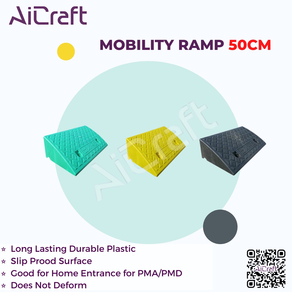 🎁 [SG STOCK] Mobility Ramp 50 cm Height Barrier Free Wheelchair PMA Car ...
