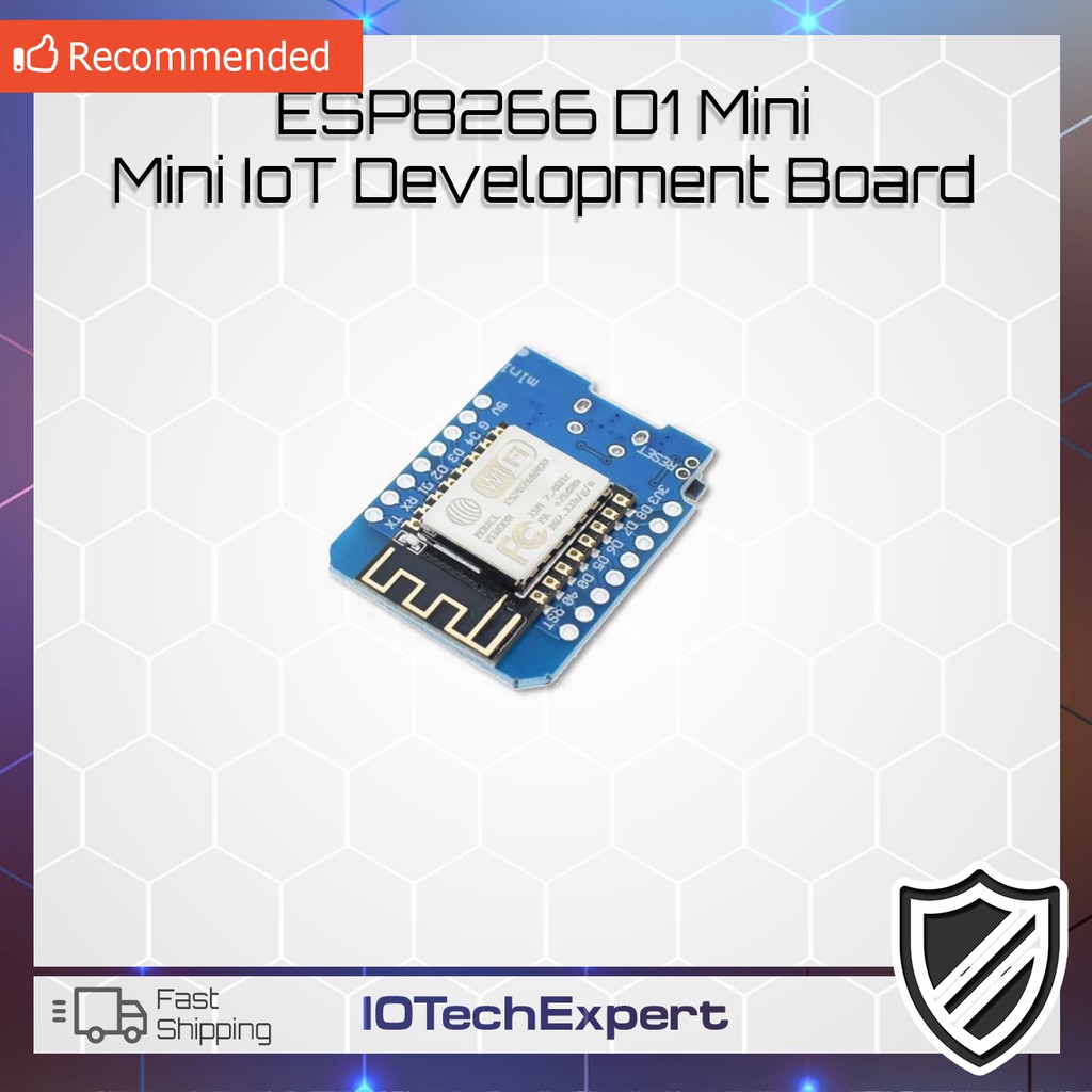 ESP8266 D1 Mini NodeMcu Lua Wireless WiFi IOT Arduino ESP8266 ESP-12 ...