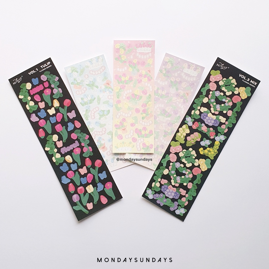 The Sticker Collection 9 - Florals (Bujo Journaling / Polcos / DIY ...