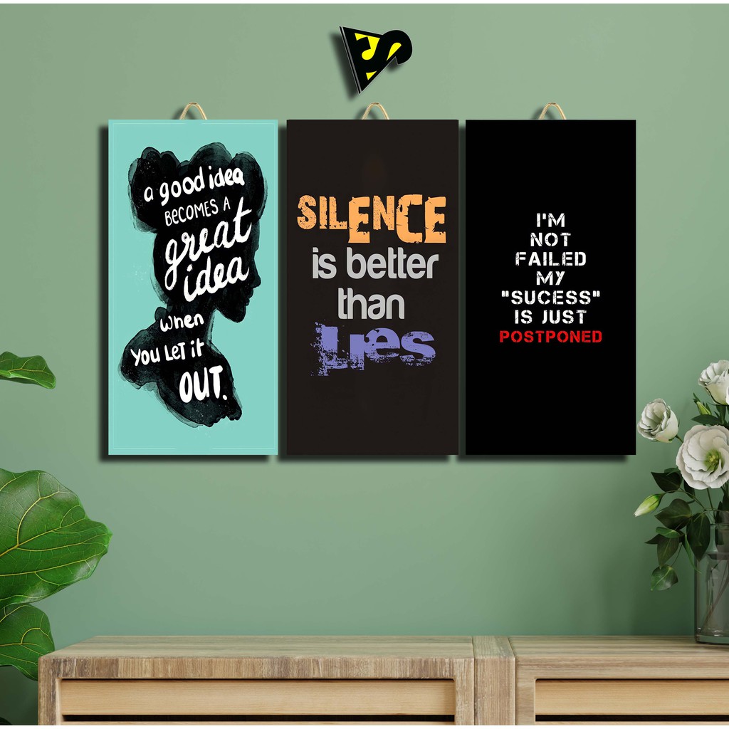 HIASAN DINDING Poster QUOTES Wall Decoration/Home Display Wallpaper ...
