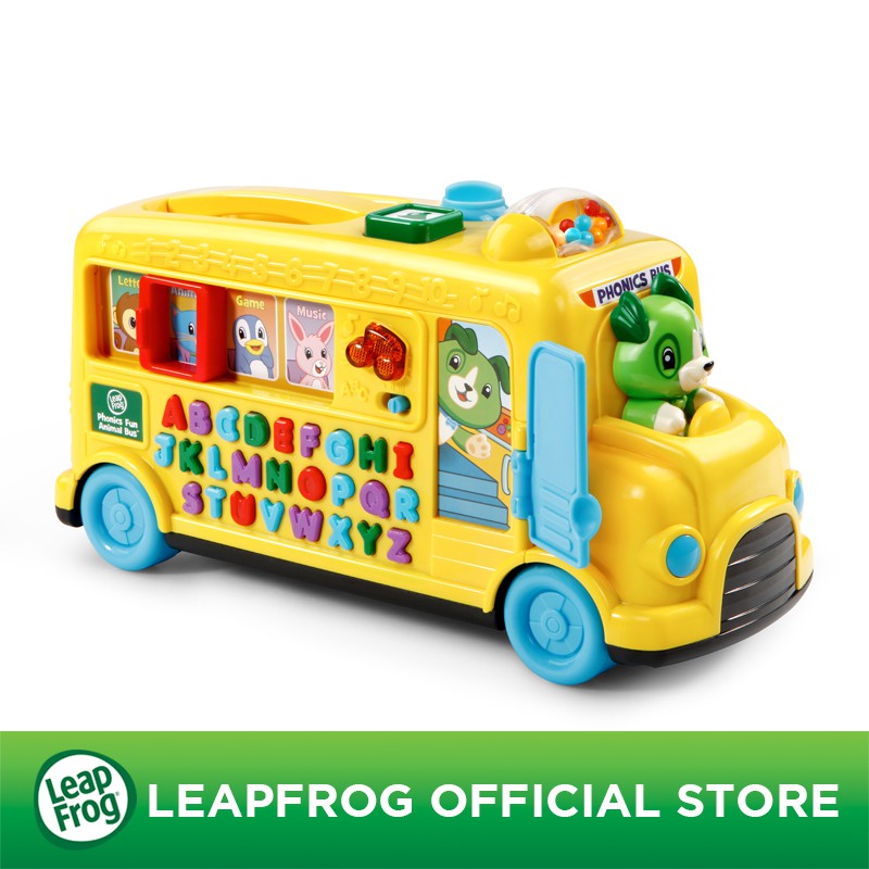 LeapFrog Phonics Fun Animal Bus | Baby Toddler Toys | Educational Toys ...