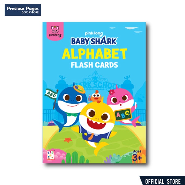 Baby Shark Alphabet Flash Cards | Shopee Singapore
