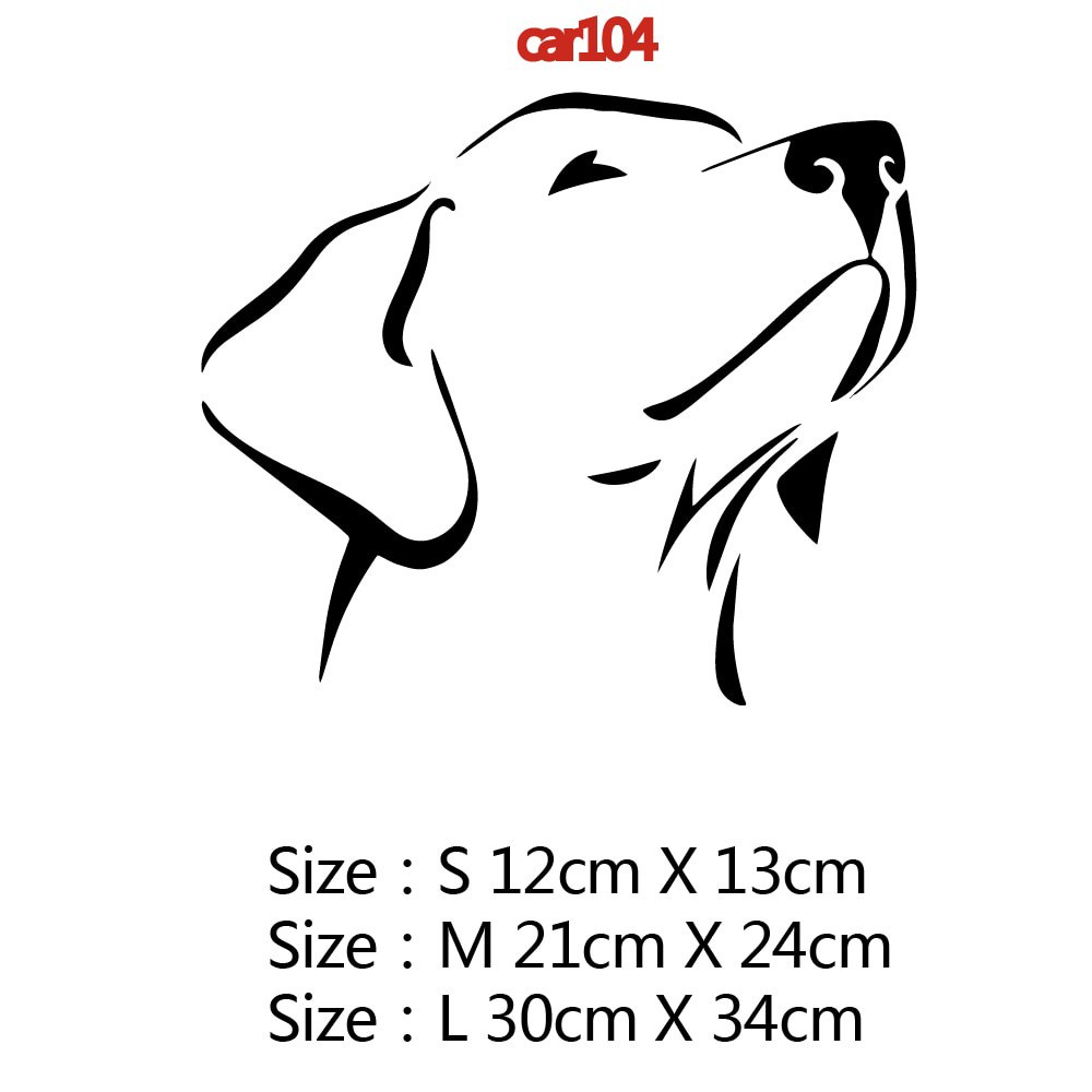 10 Cute Style Dog Funny Car Stickers Off-Road Vinyl Wrap Waterproof UV ...