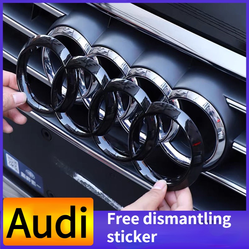 Car Sticker for Audi Black Car Logo Modified A3/A4L/A5/A6L/A7/Q2/Q5 Q5L ...