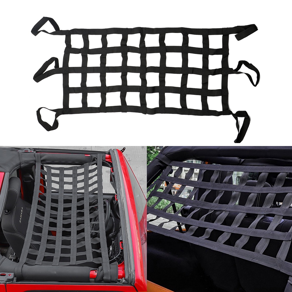 Jeep Wrangler Cargo Net Car Roof Storage Net Car Roof Storage Net ...