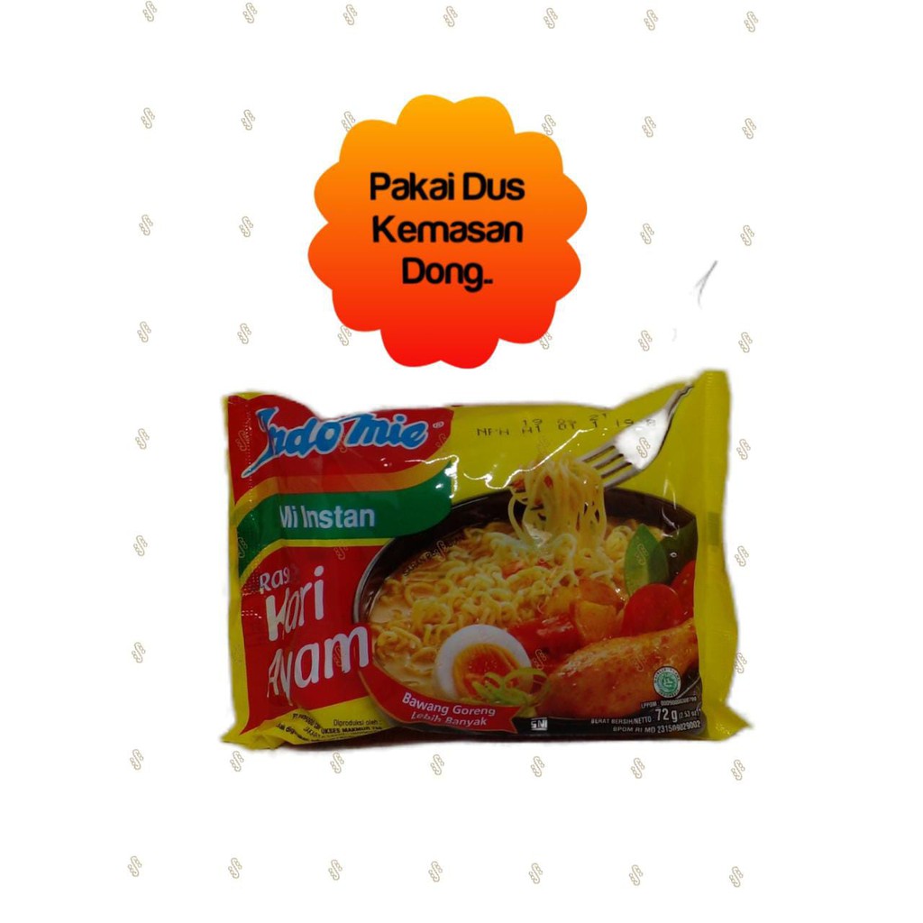 Indomie Chicken Curry 72gr - Carton Contains 40 Pcs | Shopee Singapore