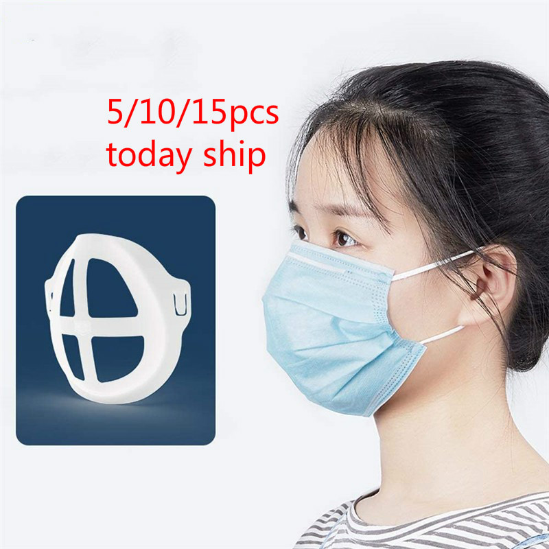 Ready Stocks RE 15pcs Lipstick Protection Cool Mouth Mask Bracket 3D ...