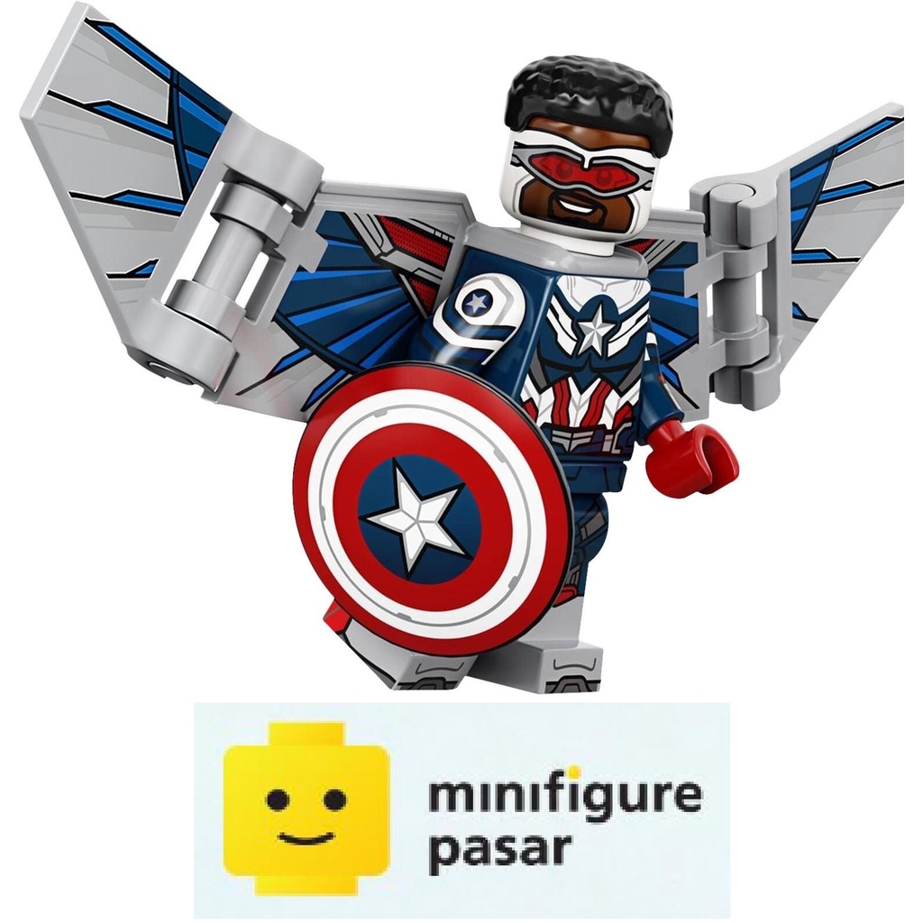 [MP] Lego 71031 Marvel Studios CMF No 5 - Captain America Minifigure ...