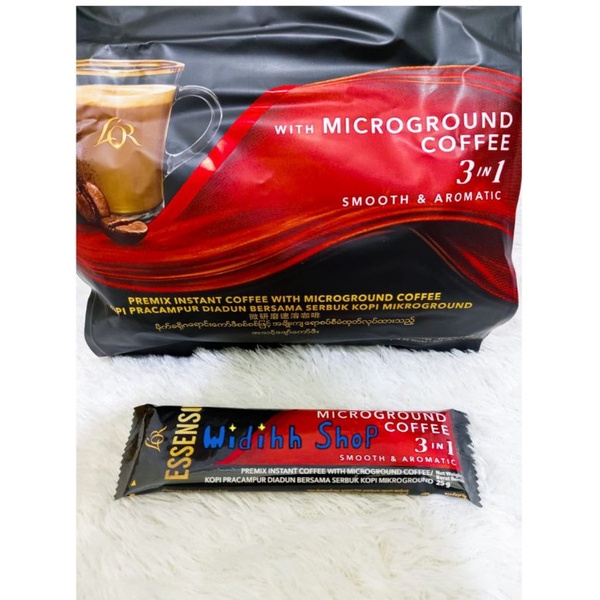 Lor Essenso Coffee With Microground Coffee 3 in 1 100% Arabica/Essenso ...
