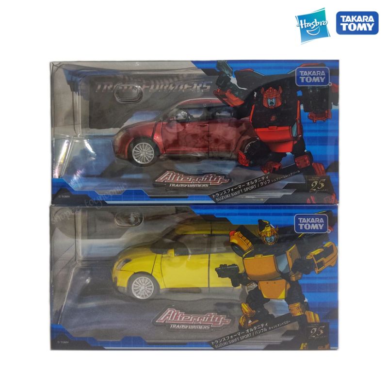 Takara Tomy Transformers Bumblebee Alternity Bumblebee Cliff Suzuki ...