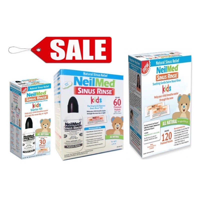 NEILMED SINUS RINSE PAEDIATRIC (CHILDREN) | Shopee Singapore