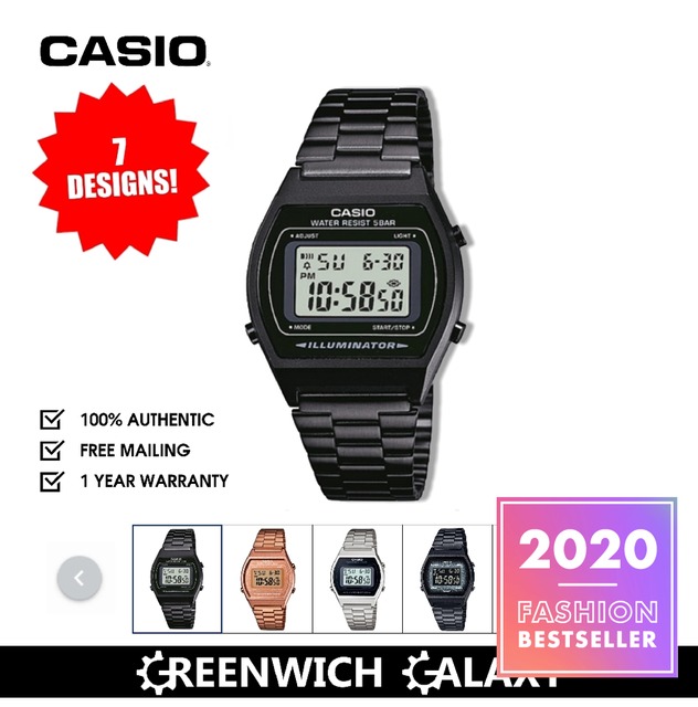 Casio Vintage Barrel Shaped Watch (B640 Series) | Shopee Singapore