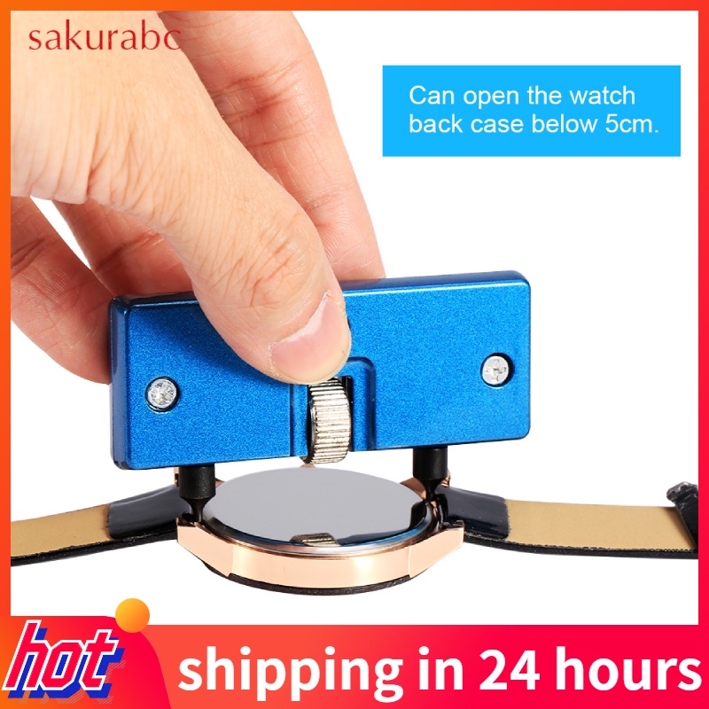 Sakurabc 1pc Portable Watch Back Case Opener Wristwatch Cover Remover ...