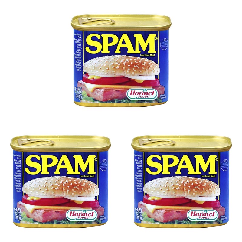 [Bundle of 3] SPAM Luncheon Meat Can Food, 12oz | Shopee Singapore