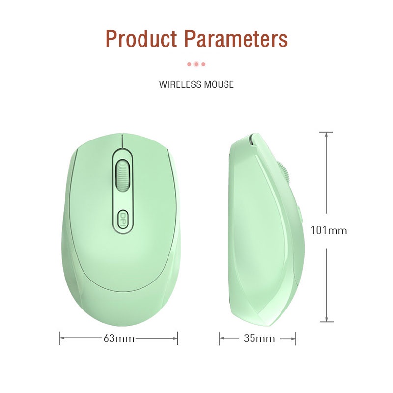[Local Seller] Wireless Bluetooth Mouse 2.4G Receiver + Bluetooth ...
