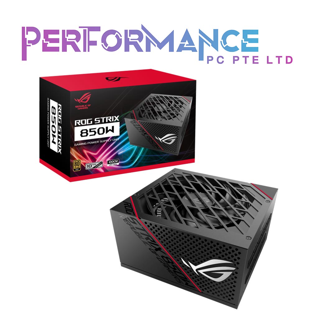 ASUS ROG STRIX 850G 850W Gold PSU, Power Supply ROG heatsinks (10 YEARS ...