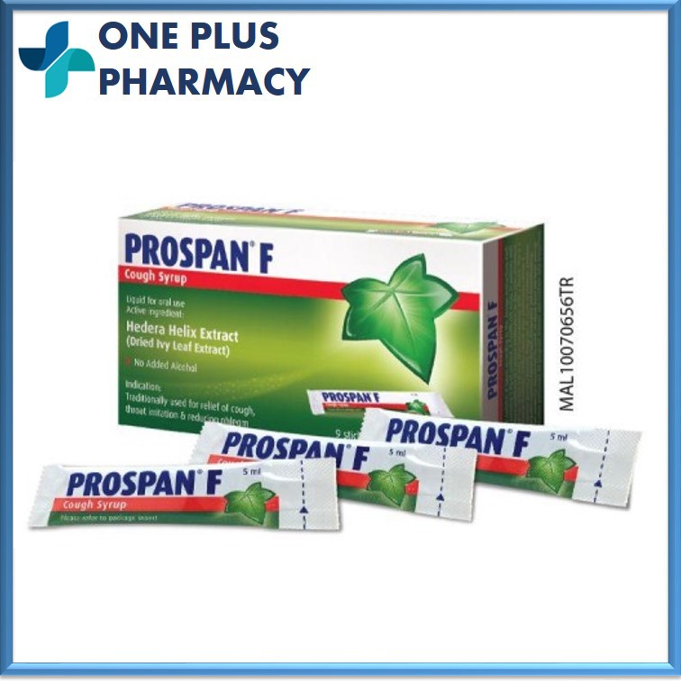 Prospan F Cough Syrup 5ml (9 stick packs) [EXP 09/2025] | Shopee Singapore