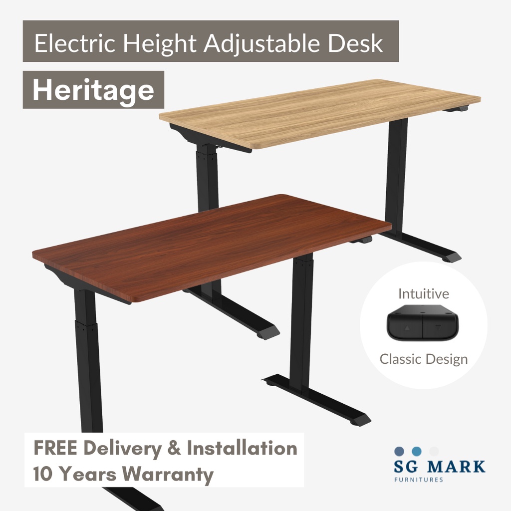 10 Years Warranty [Ready Stock] Ergonomic Electric Motor Adjustable ...