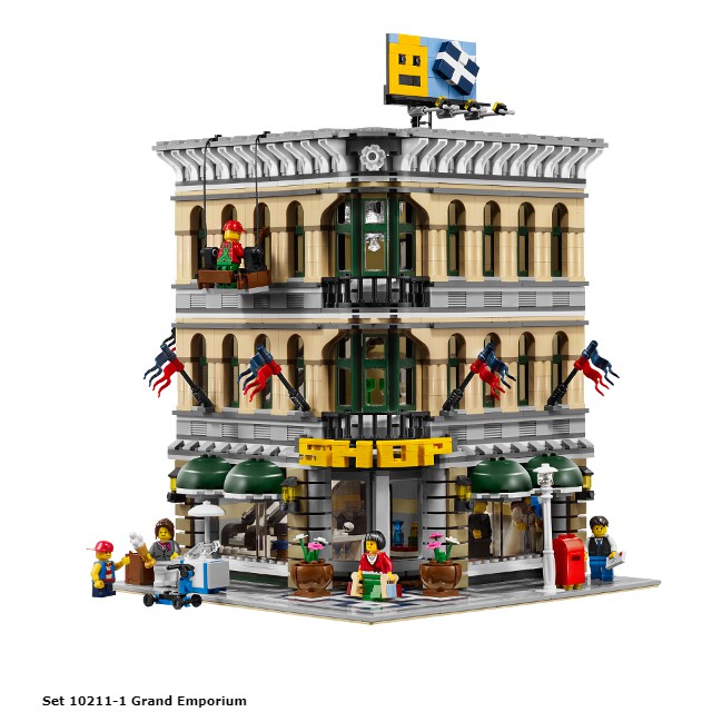 LEGO 10211 Grand Emporium (Modular Buildings) | Shopee Singapore