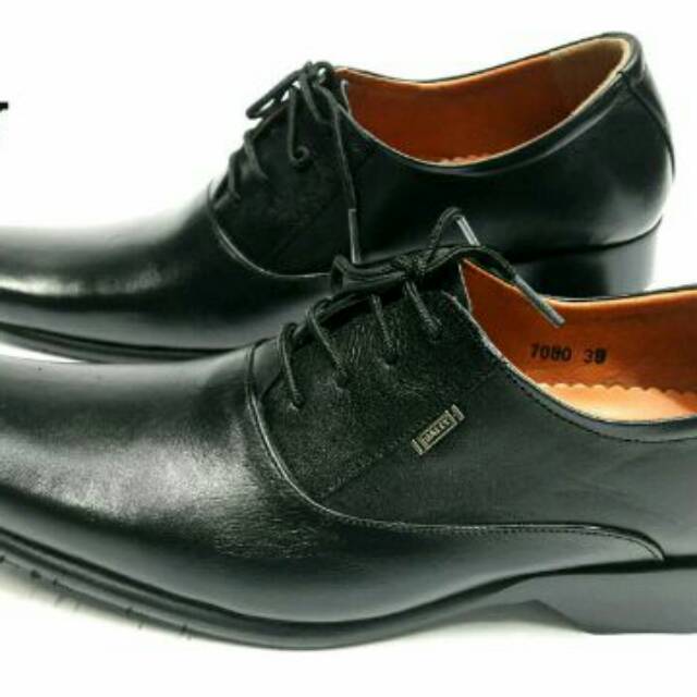 Men's Formal Shoes 7080 Men's Short Lace-Up Pentofel Genuine Leather ...