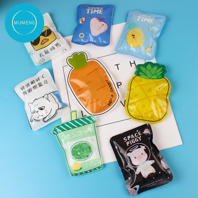 MUMENG Summer Cool Down Lovely Small Ice Bag Portable Mini Cold ...