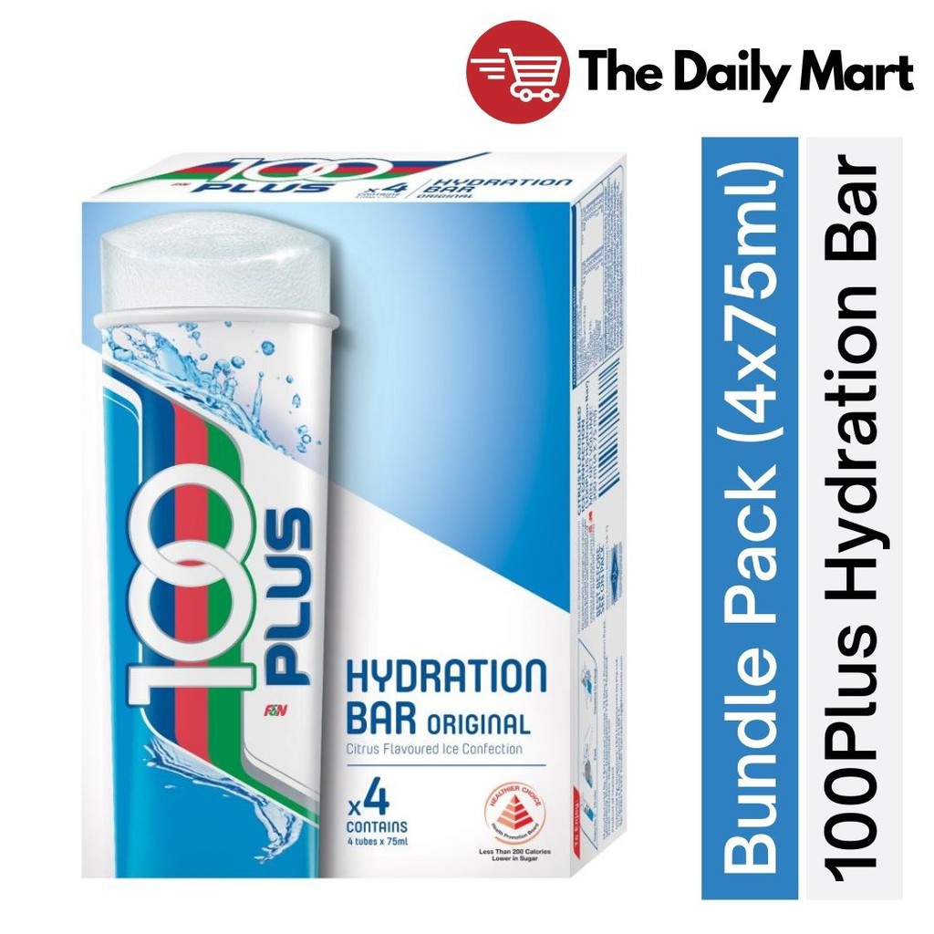 100PLUS Hydration Bar Ice Cream (Multipack of 4) - 100 Plus | Shopee ...