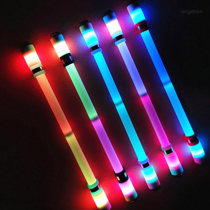 LED Flash Gel Pen with Light /Students Fashion 0.5mm Gaming Spinning ...
