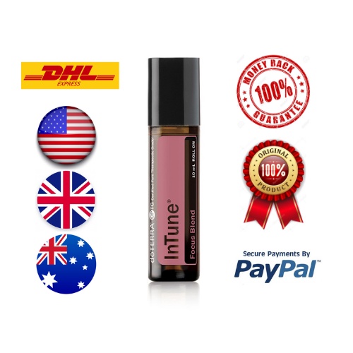 [Focusing] 100% ORIGINAL doTERRA InTune Roll On Focus Blend 10ml ...
