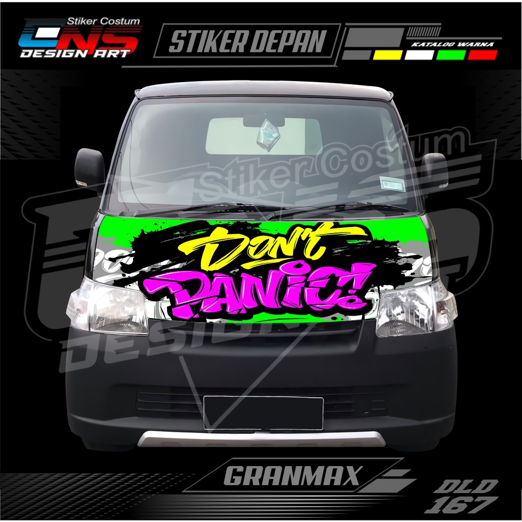 Selling Front Stickers Daihatsu GRANMAX Front Cabin Stickers Print ...