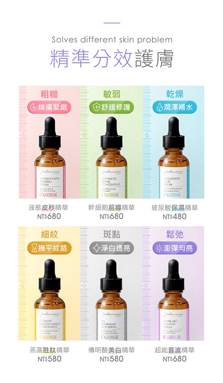 [Jealousness Jealousness] Super Power ABC Sonic Essence 30ml (Firming) | Shopee Singapore