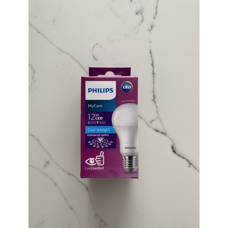 Philips MyCare LED E27 Bulb 12W | Shopee Singapore